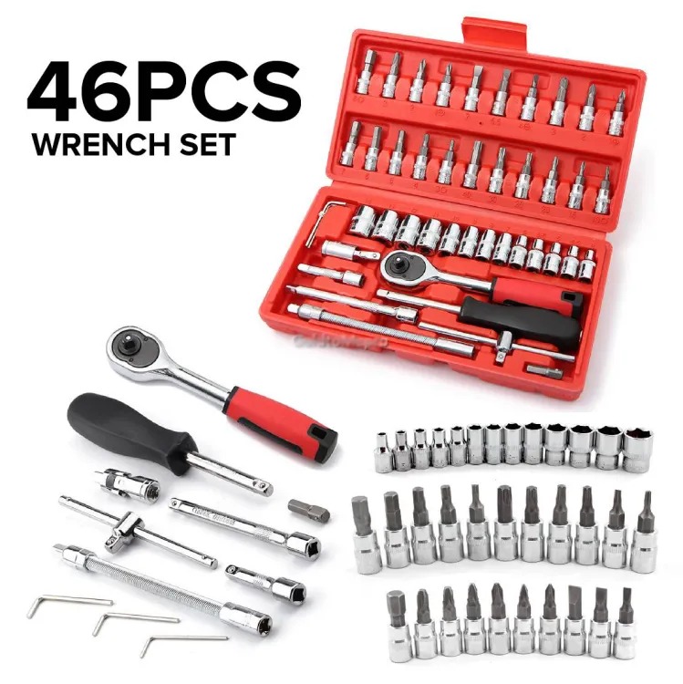 46 in 1 socket wrench tool - ChoiceU.lk