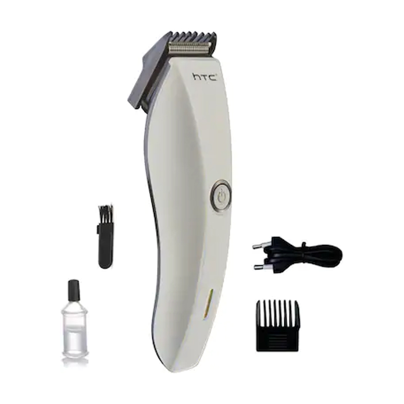 HTC Professional Rechargeable Hair Trimmer AT-206/AT-206A [ Easy To ...
